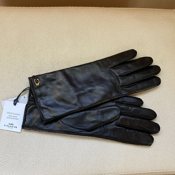 Coach | Accessories | Coach Leather Gloves | Poshmark